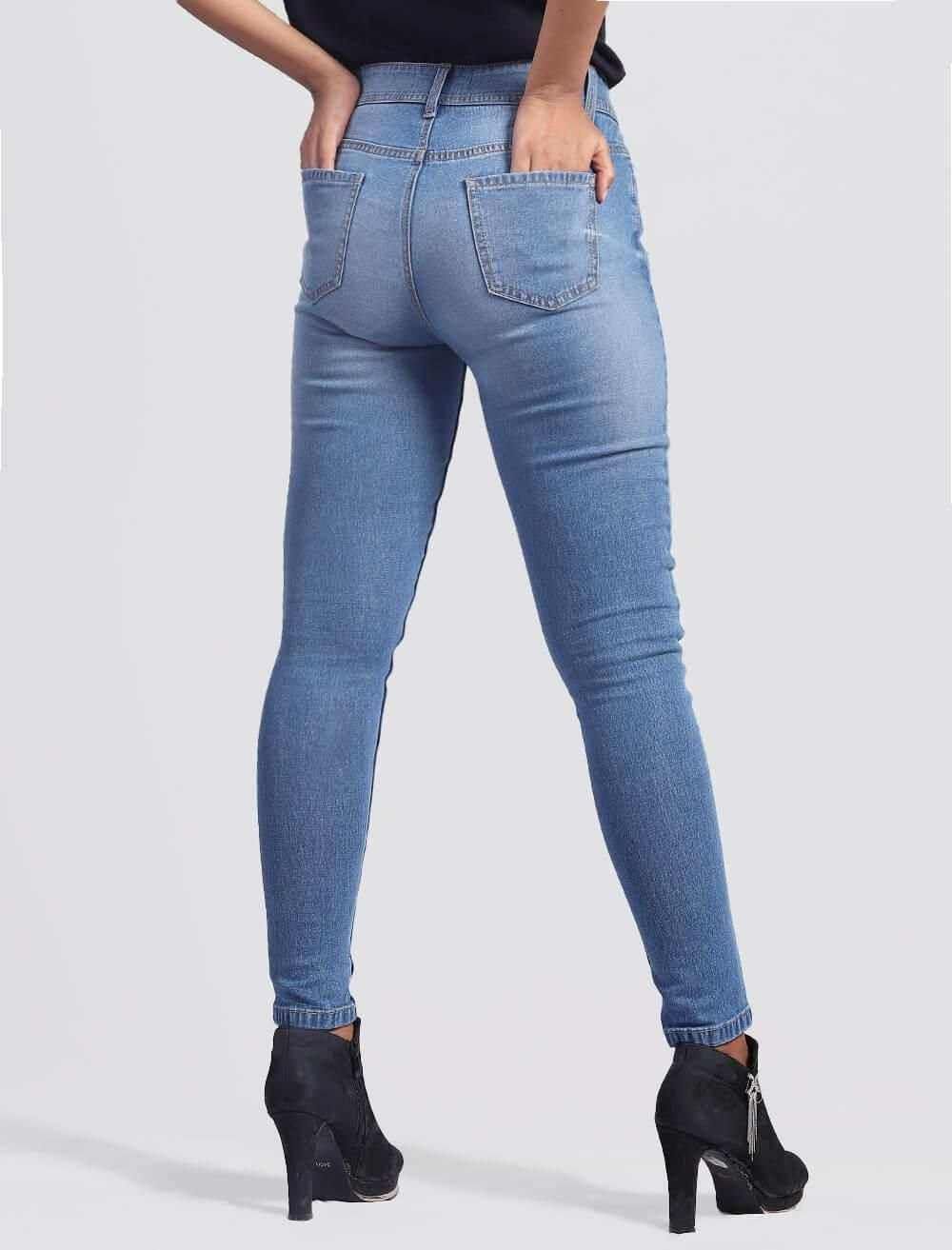 Light Blue Skinny Denim – Blucheez